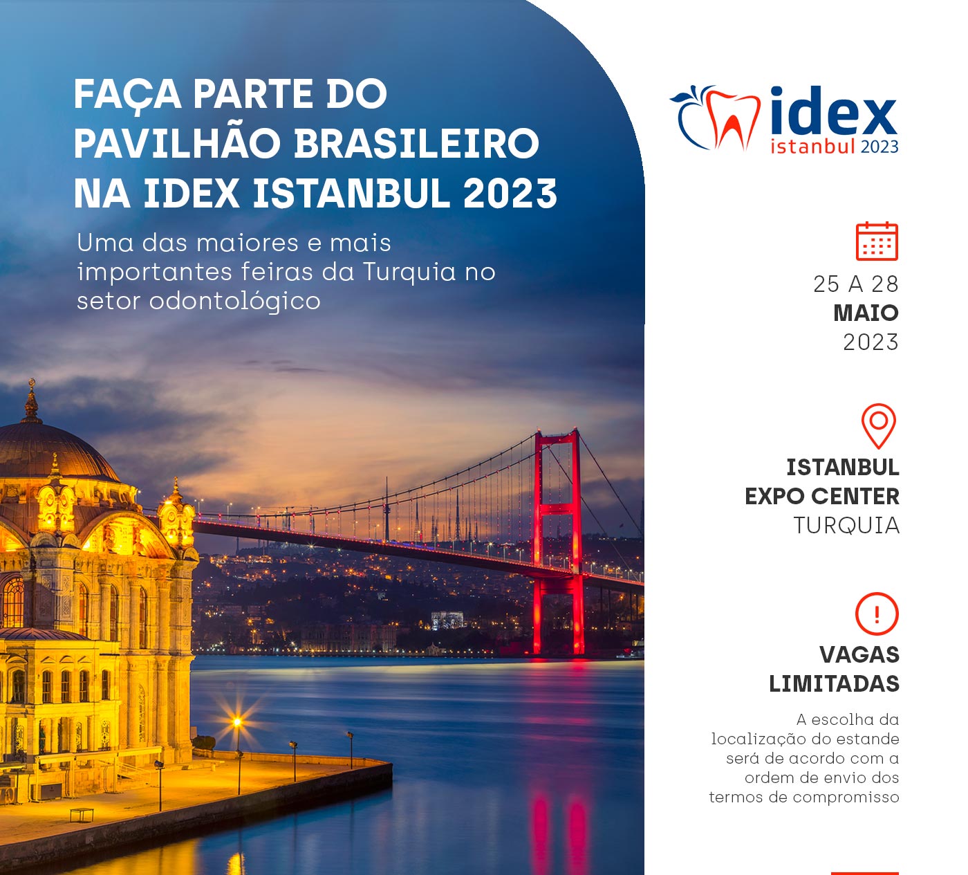 IDEX 2023 - Faça parte do pavilhão brasileiro